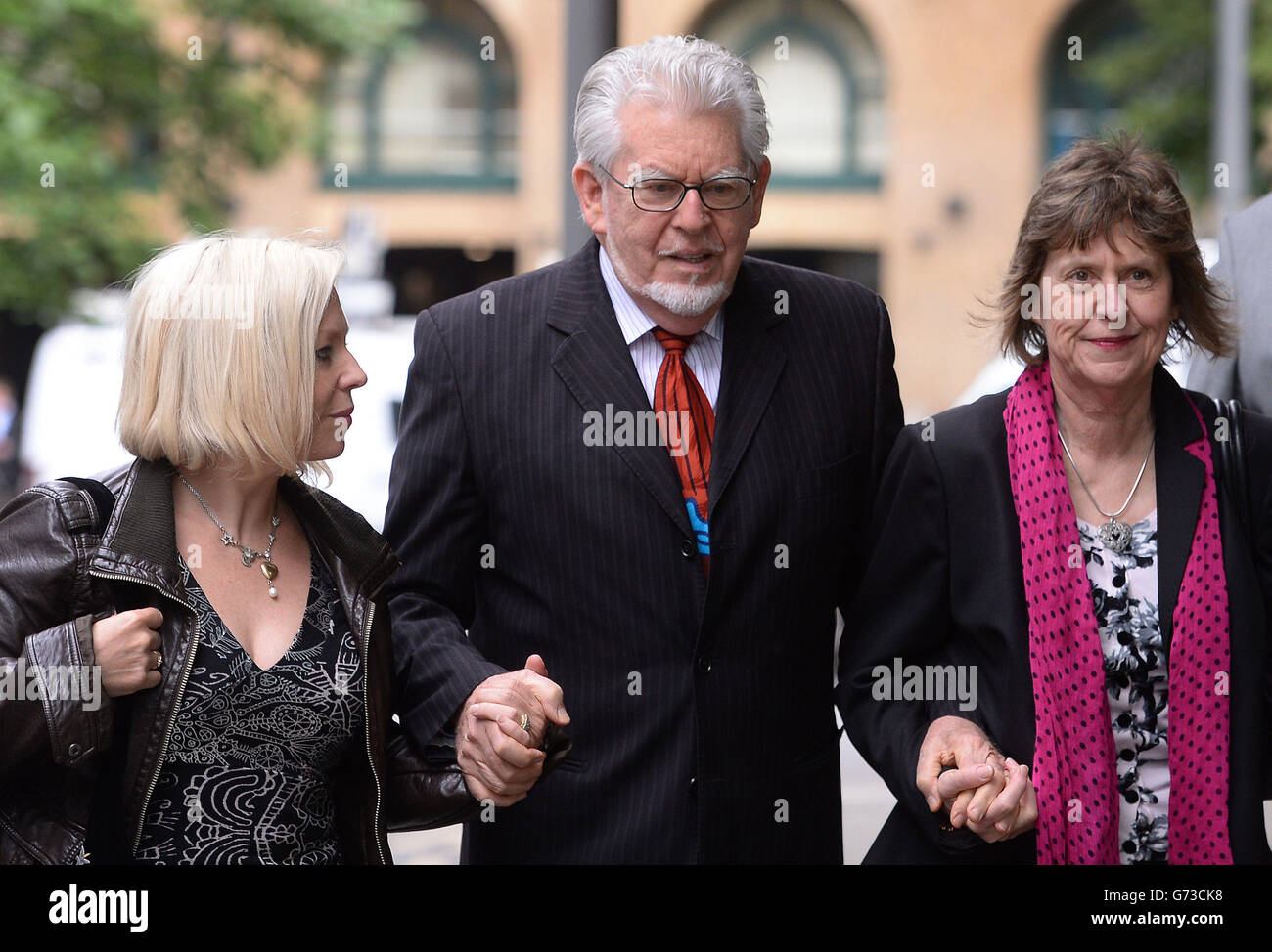 Veteran entertainer Rolf Harris arrives at Southwark Crown Court ...
