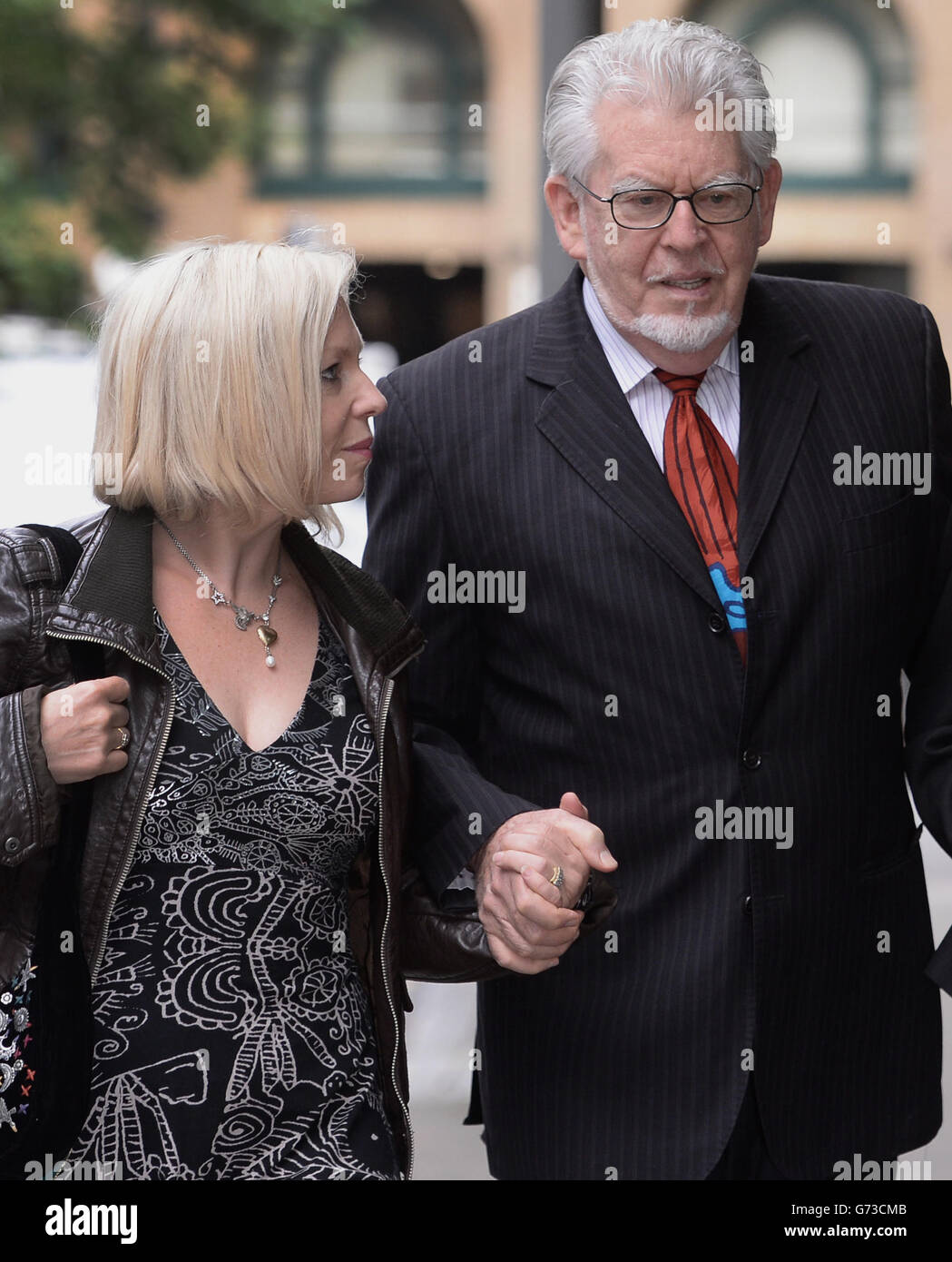 Veteran entertainer Rolf Harris arrives at Southwark Crown Court ...