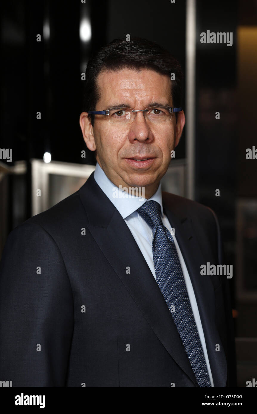 Vertu ceo max pogliani launches their latest luxury phone hi-res stock ...