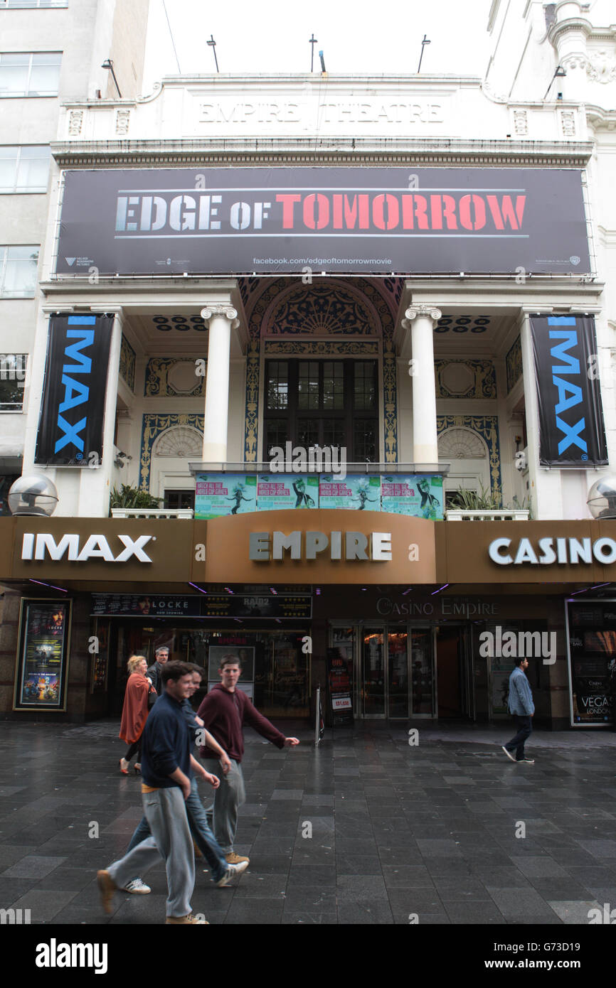 Leicester square imax cinema hi-res stock photography and images - Alamy