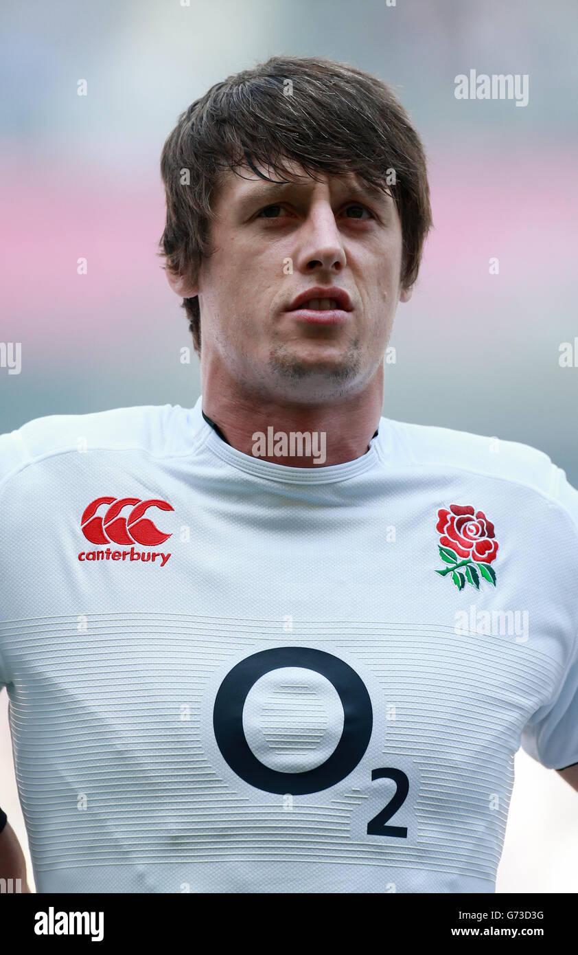 Rugbyu england xv headshot head shot hi-res stock photography and ...