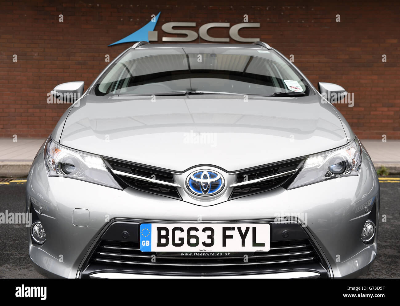 Toyota fleet handover scc birmingham hi-res stock photography and ...