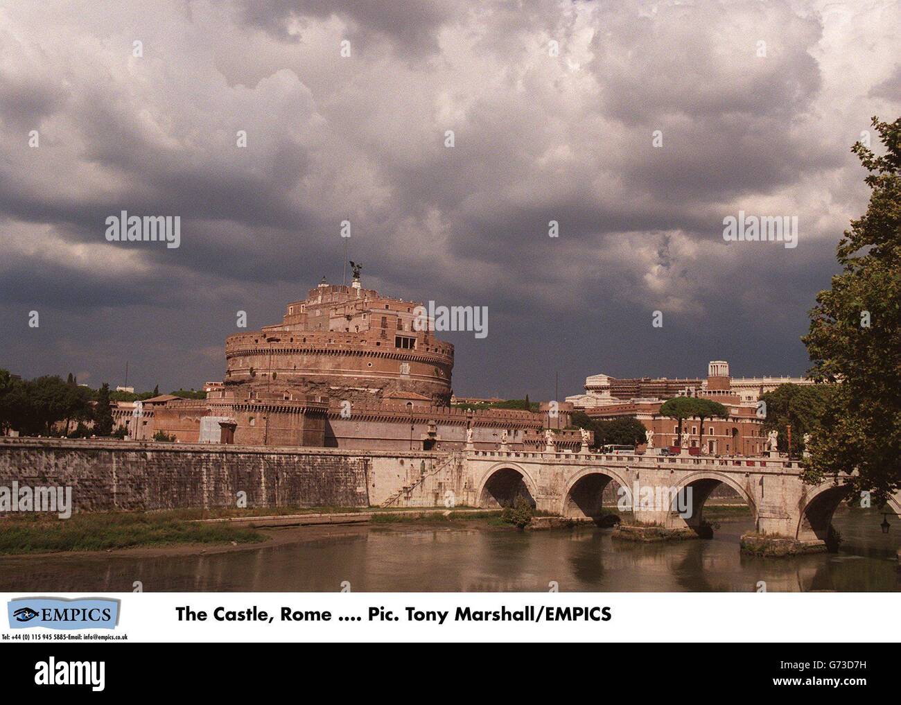 UEFA Champions League Soccer. The Castle, Rome Stock Photo - Alamy