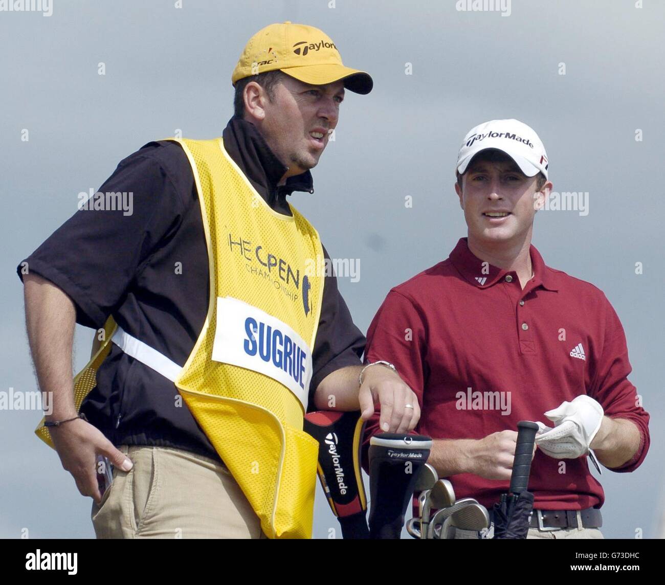 Irelands daniel sugrue and caddie hi-res stock photography and images ...