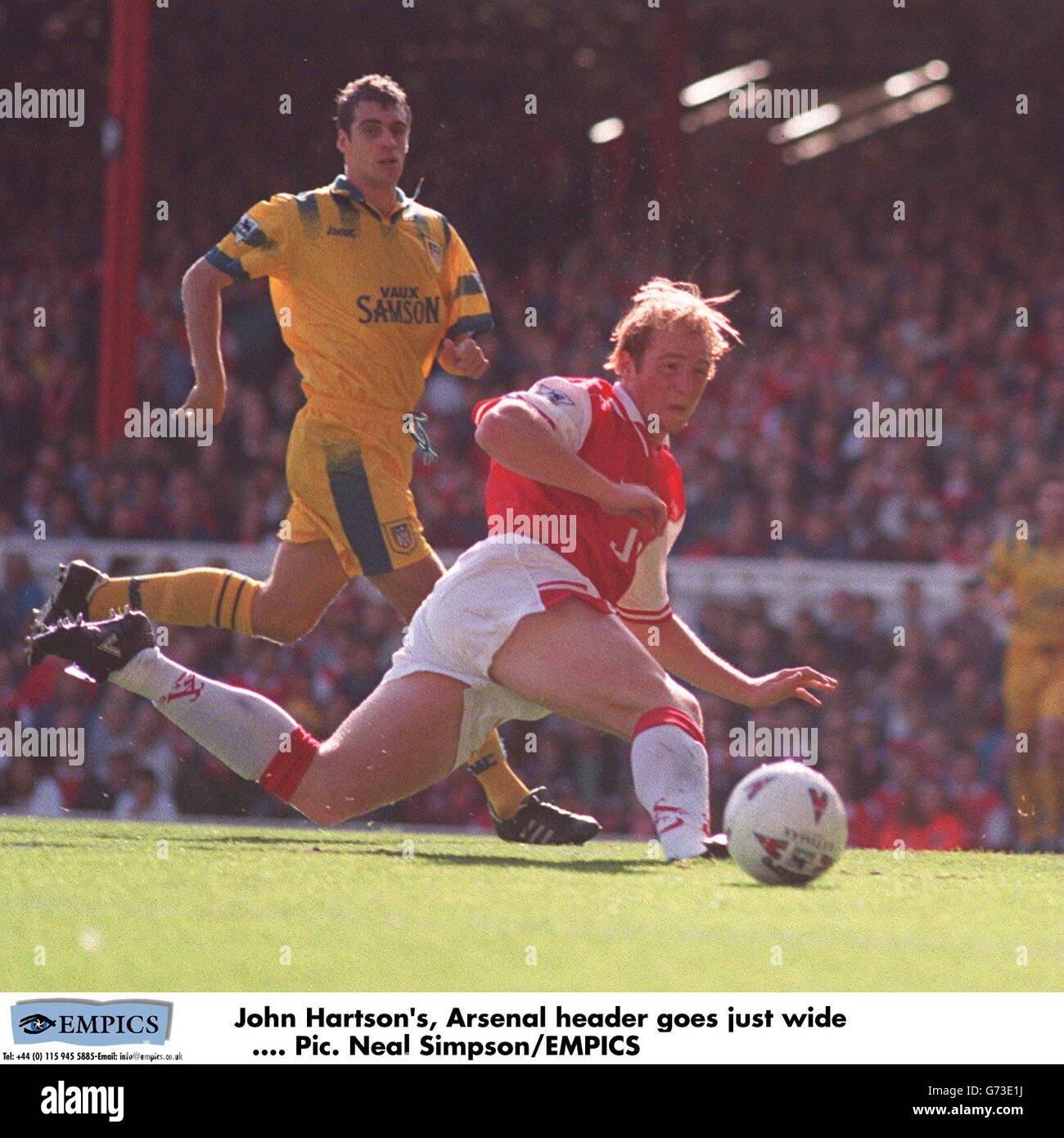John hartson arsenal hi-res stock photography and images - Alamy