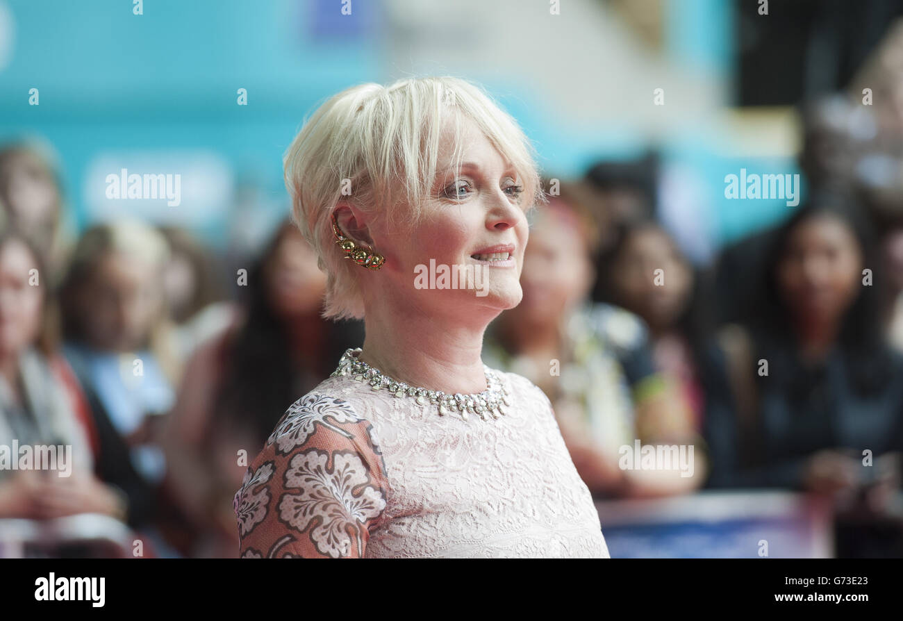 Miranda Richardson attending the UK film premiere of Belle at the BFI ...