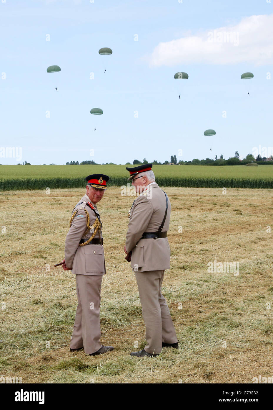 Watches parachute drop in ranville hi-res stock photography and images ...