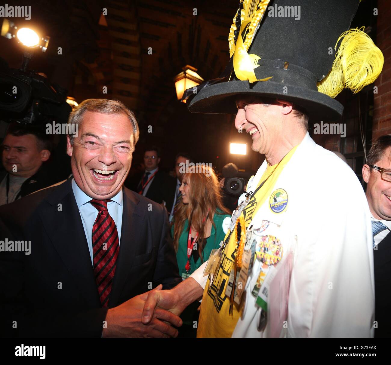 Monster raving looney party hi-res stock photography and images - Alamy