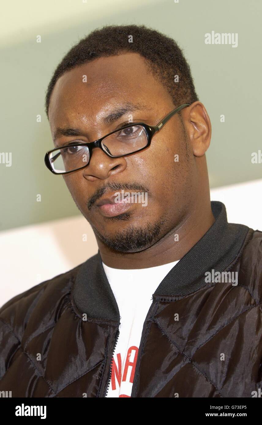 British rapper Ty at the launch of the Nationwide Mercury Prize 2004 ...