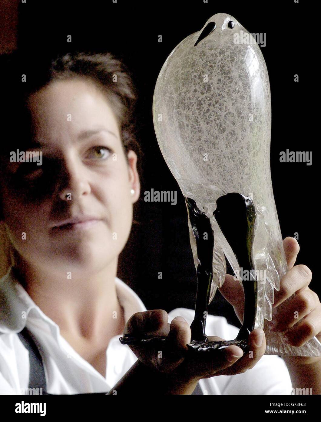 Pictured is Jacqueline Murray from Lyon and Turnbull Auctioneers with a ...