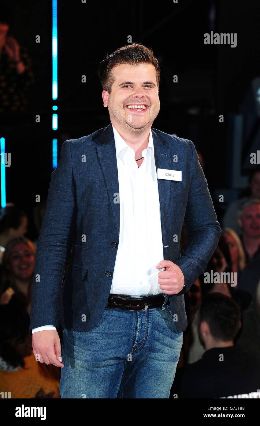 Chris R Wight arriving to enter the Big Brother house at Elstree ...