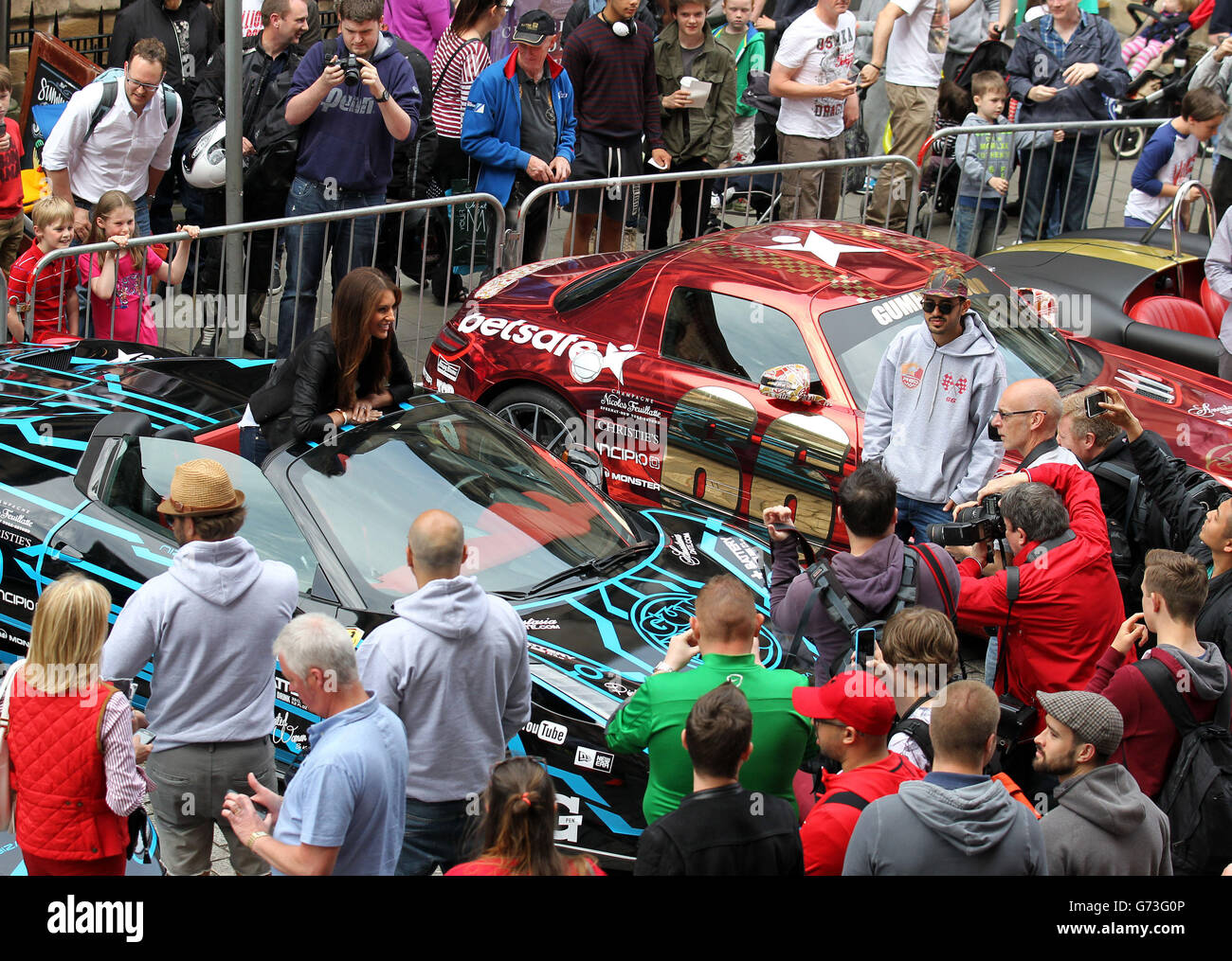 Gumball 3000 rally photocall Stock Photo - Alamy