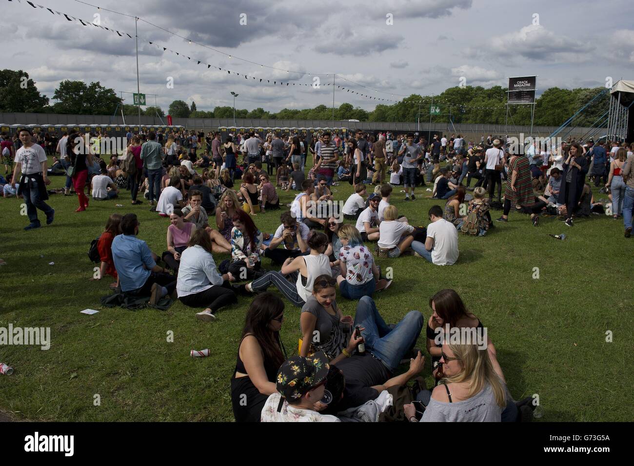 Field Day Festival, London. The Field Day Festival, Victoria Park, East ...