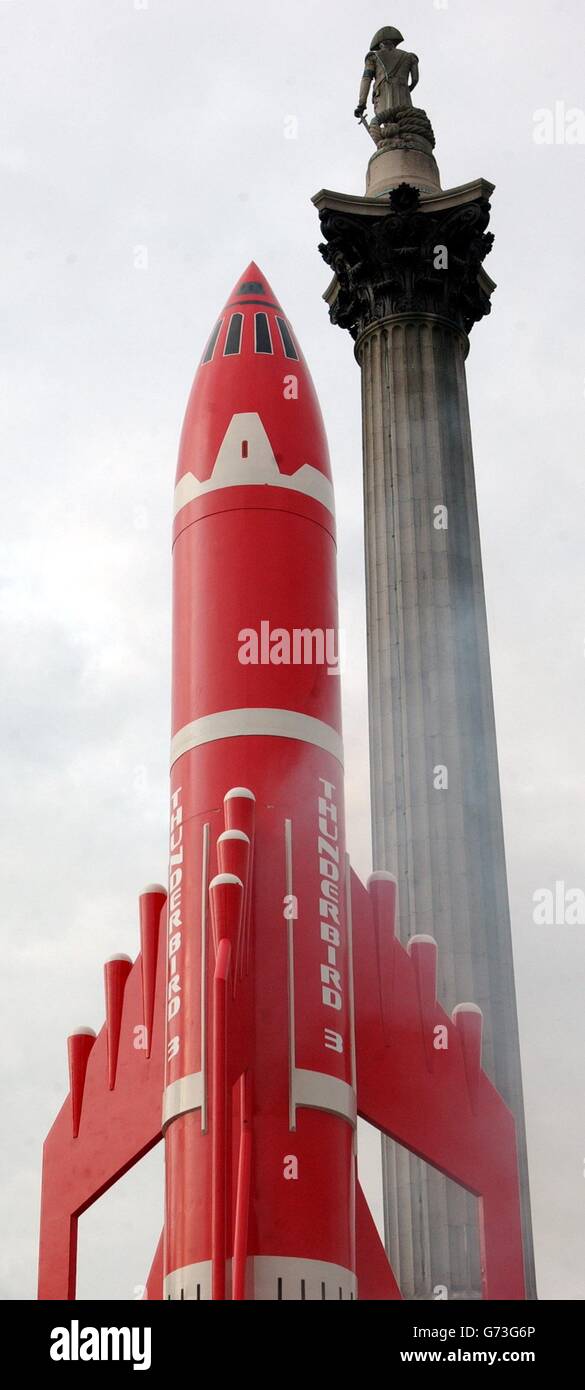 Thunderbird 3 rocket hi-res stock photography and images - Alamy