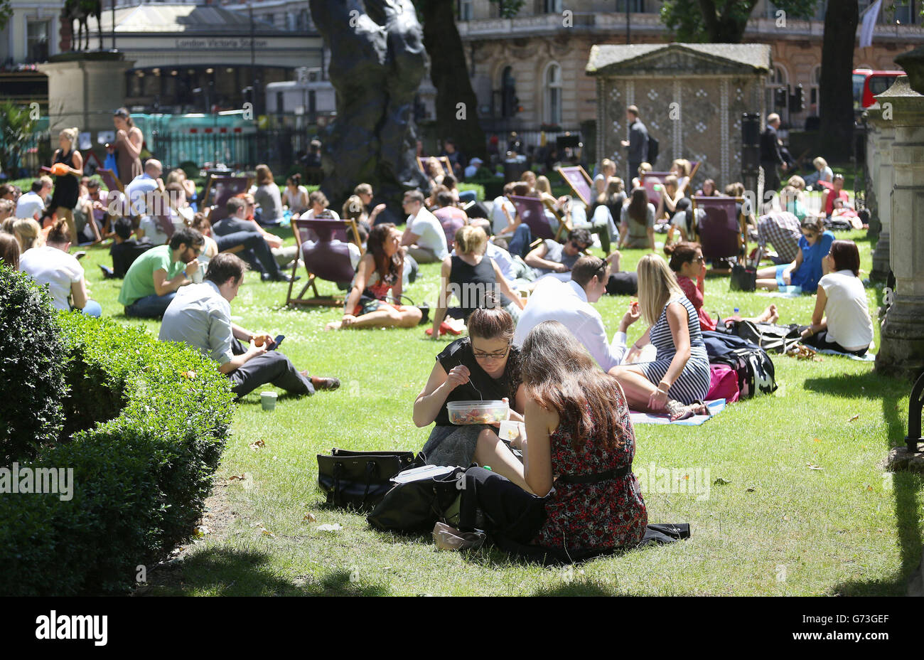 Summer weather June 10th Stock Photo - Alamy
