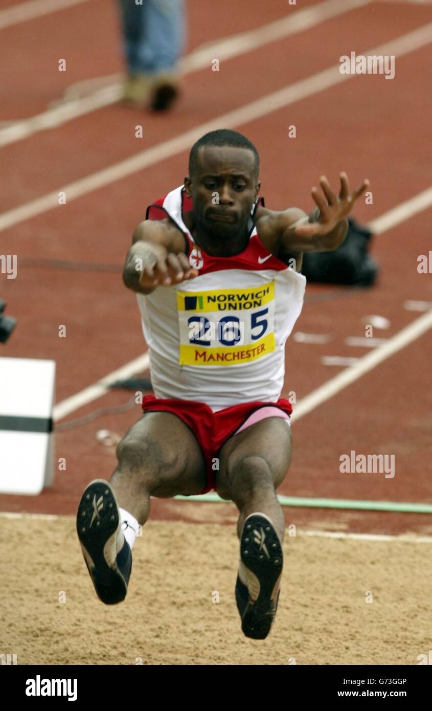 Adrian Phillips Norwich Union Olympic trials Stock Photo - Alamy