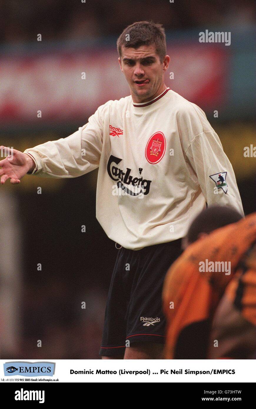 Dominic matteo liverpool hi-res stock photography and images - Alamy