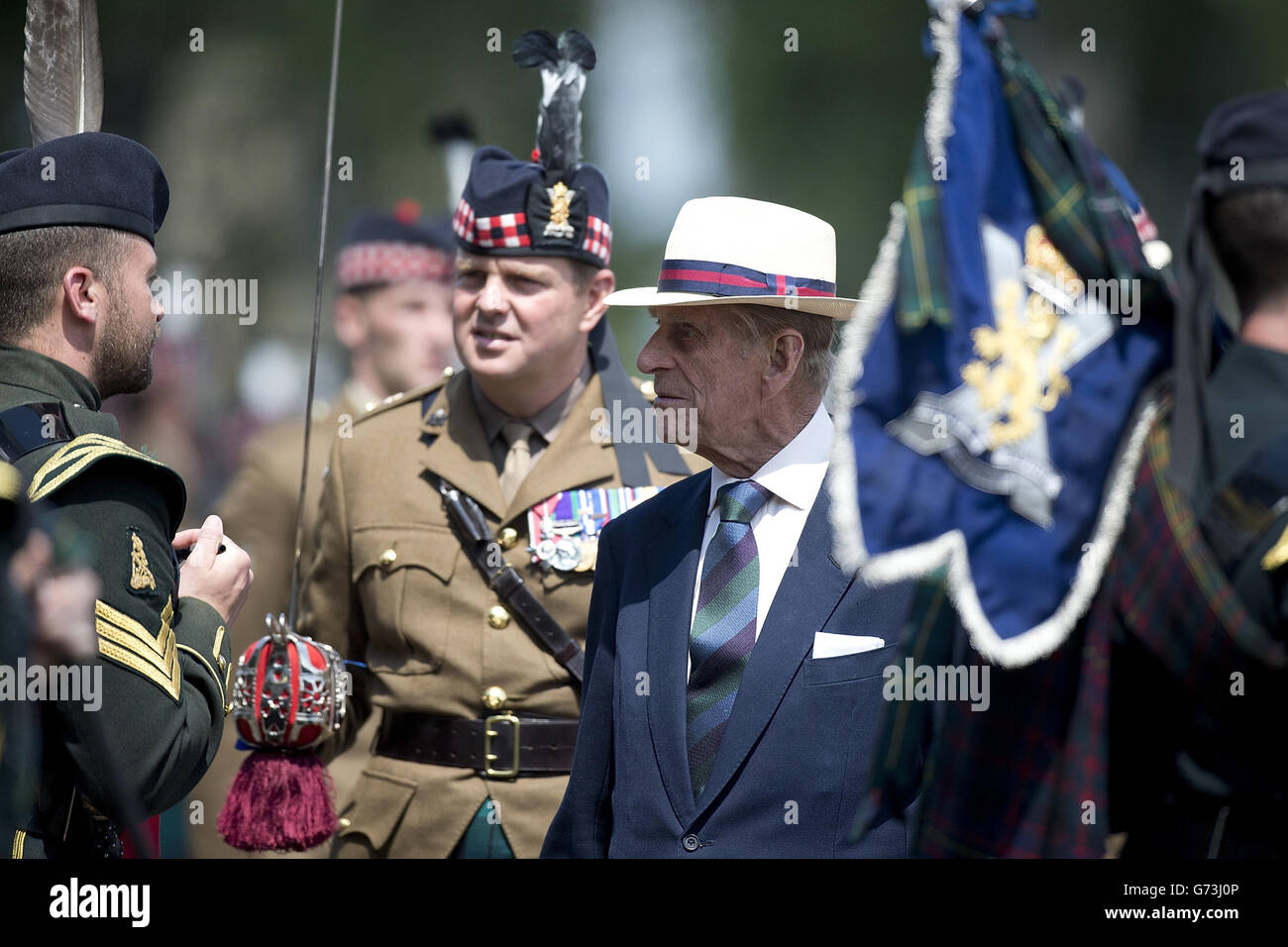 Duke of Edinburgh visits Germany Stock Photo - Alamy