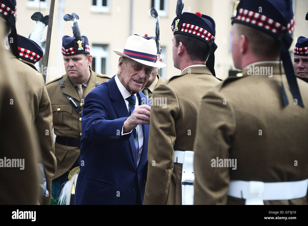 Duke of Edinburgh visits Germany Stock Photo - Alamy