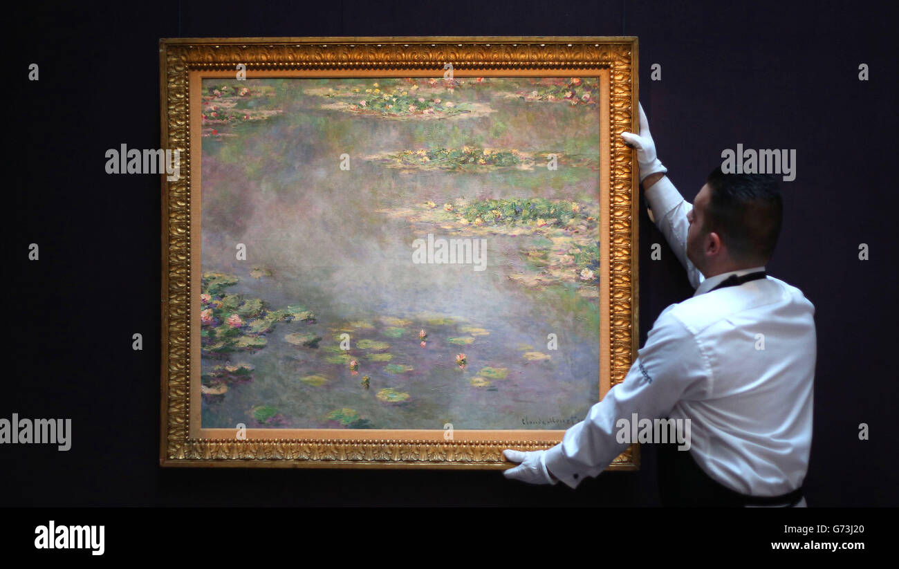 Sotheby's Magnificent Works exhibition Stock Photo - Alamy
