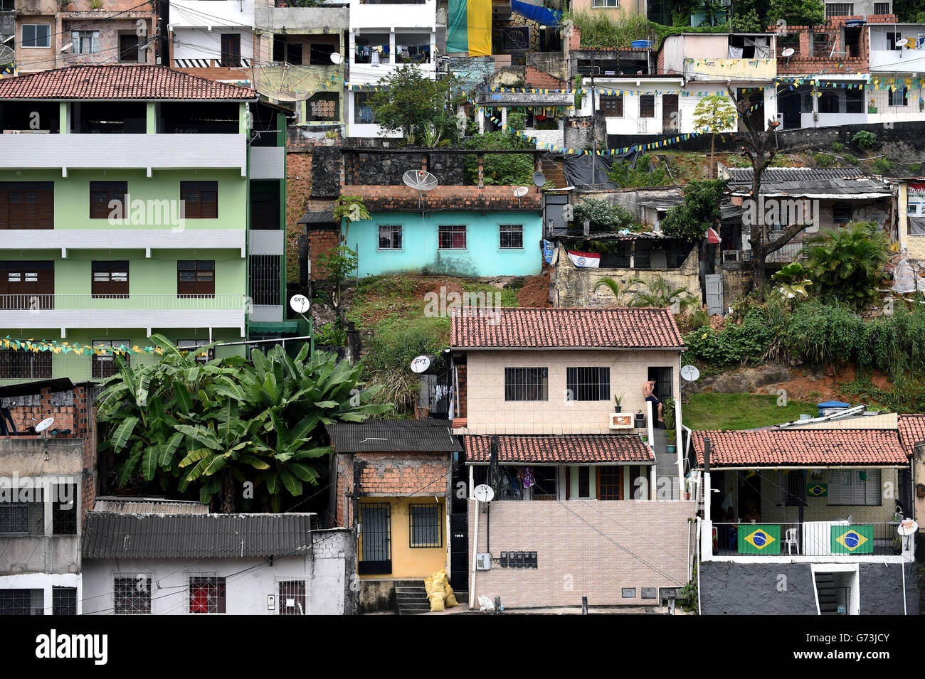Favela salvador hi-res stock photography and images - Alamy