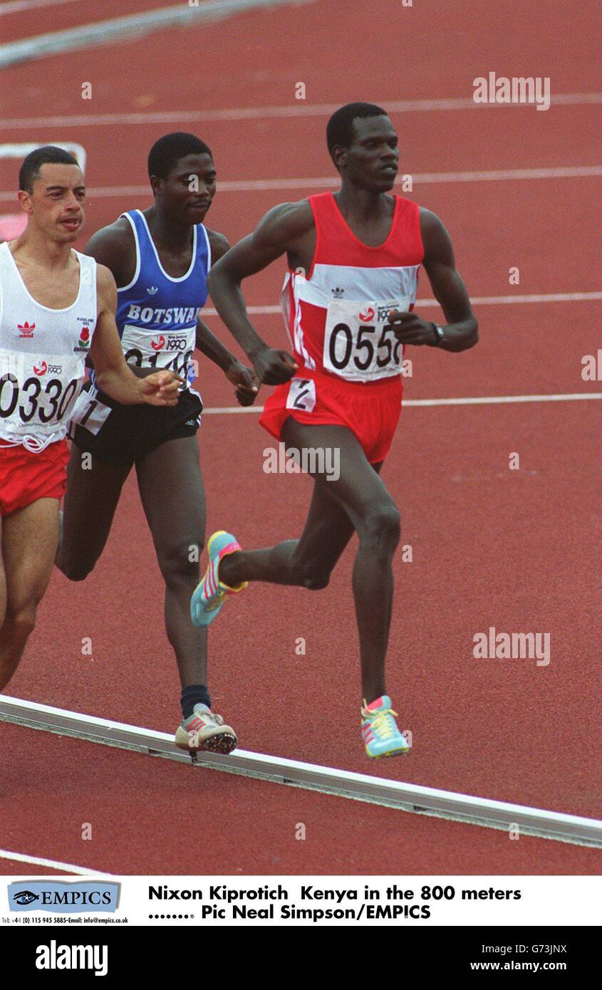 Athletics - Commonwealth Games - Auckland -1990 Stock Photo - Alamy