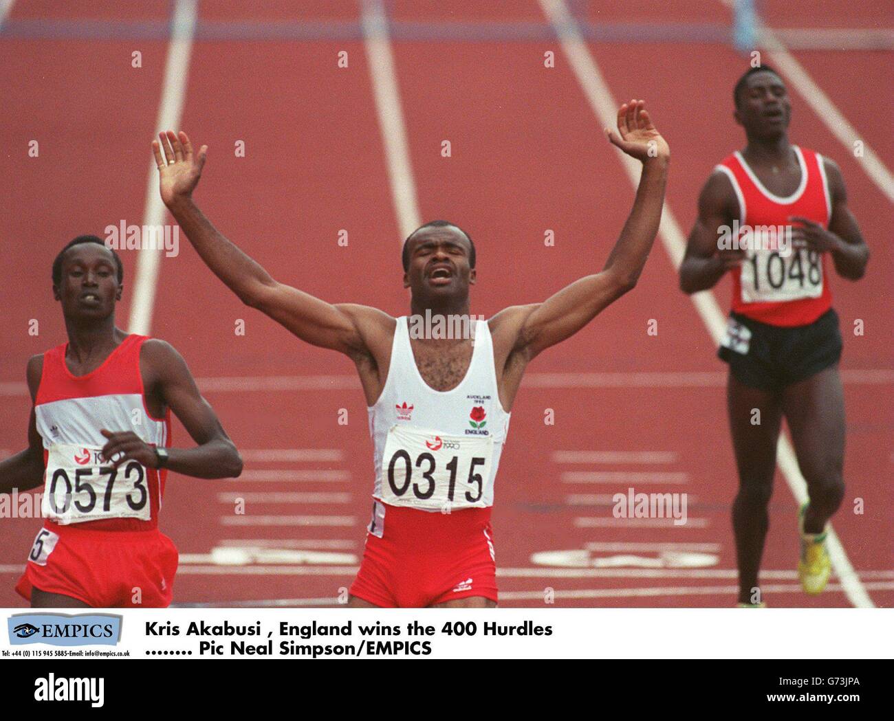 Athletics - Commonwealth Games - Auckland -1990 Stock Photo - Alamy