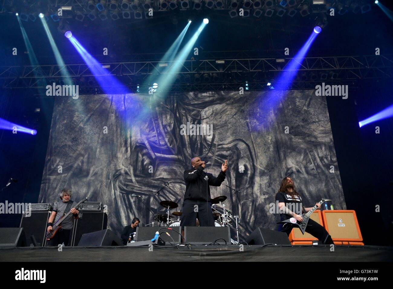 Download Festival 2014 - Day Three - Donington Park Stock Photo - Alamy