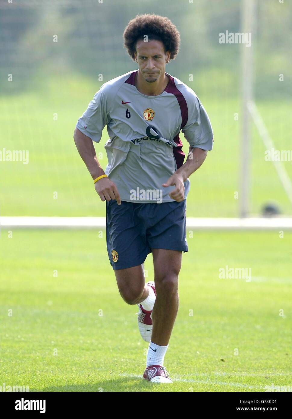 Rio ferdinand training hi-res stock photography and images - Alamy