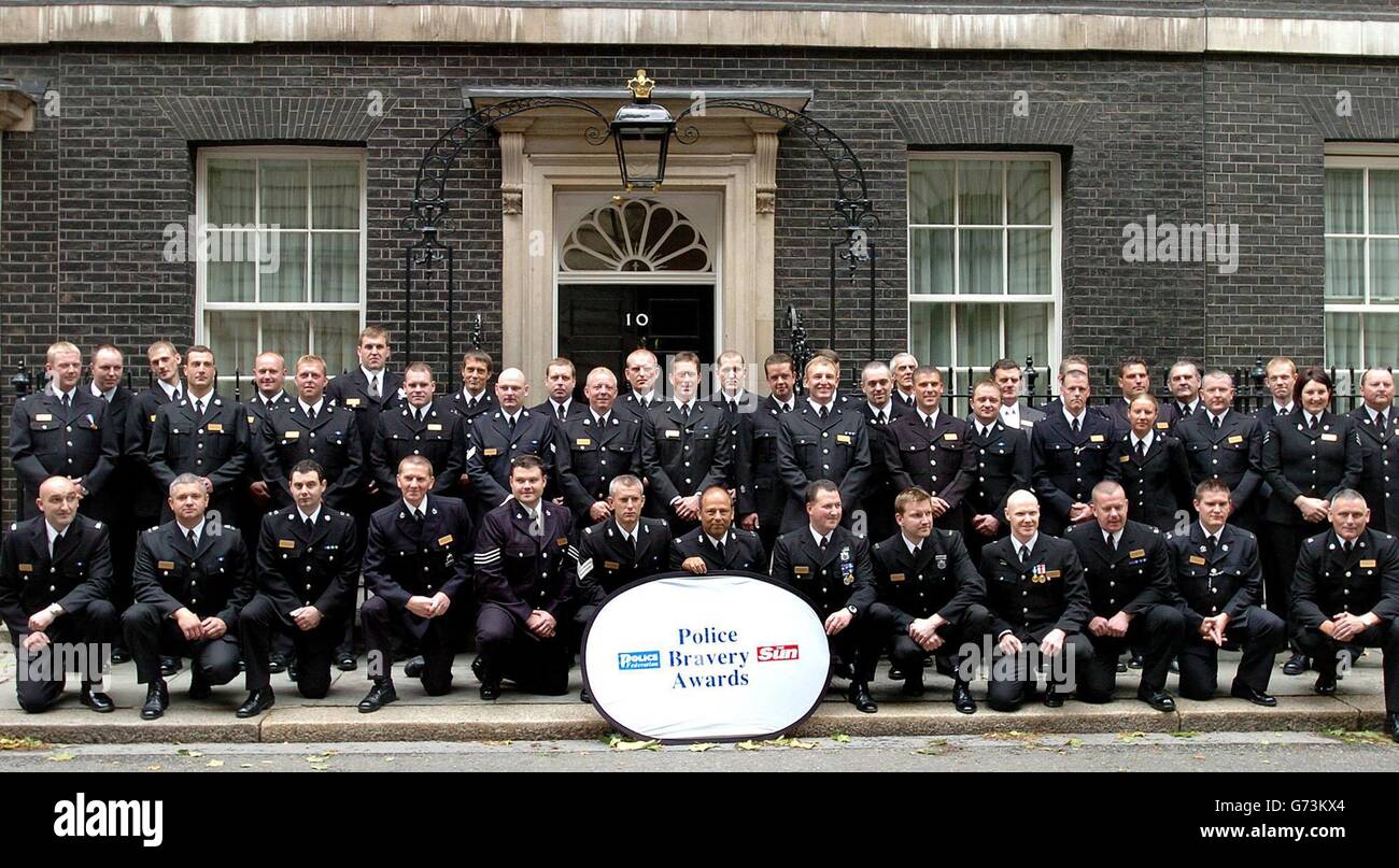 Police Bravery Awards Stock Photo - Alamy