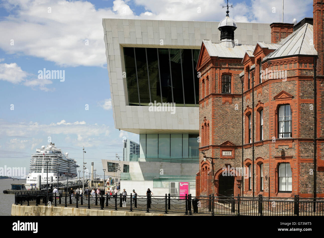 The Museum of Liverpool, opened in 2011 and designed by Buro Happold ...