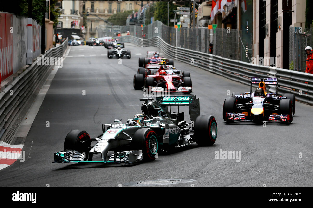 Mercedes lewis hamilton 2014 monaco grand prix circuit de monaco hi-res ...