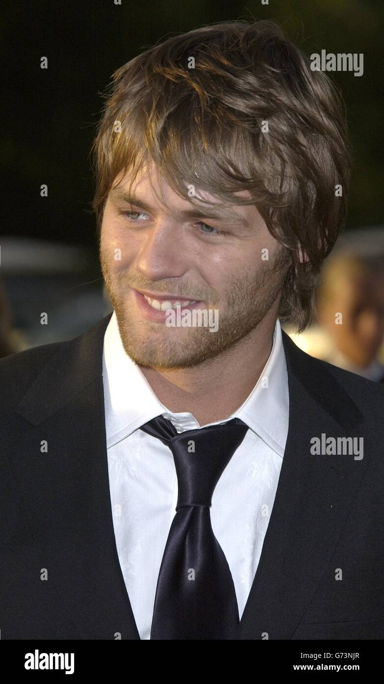 Bryan mcfadden arrive for the annual silverstone grand prix ball hi-res ...