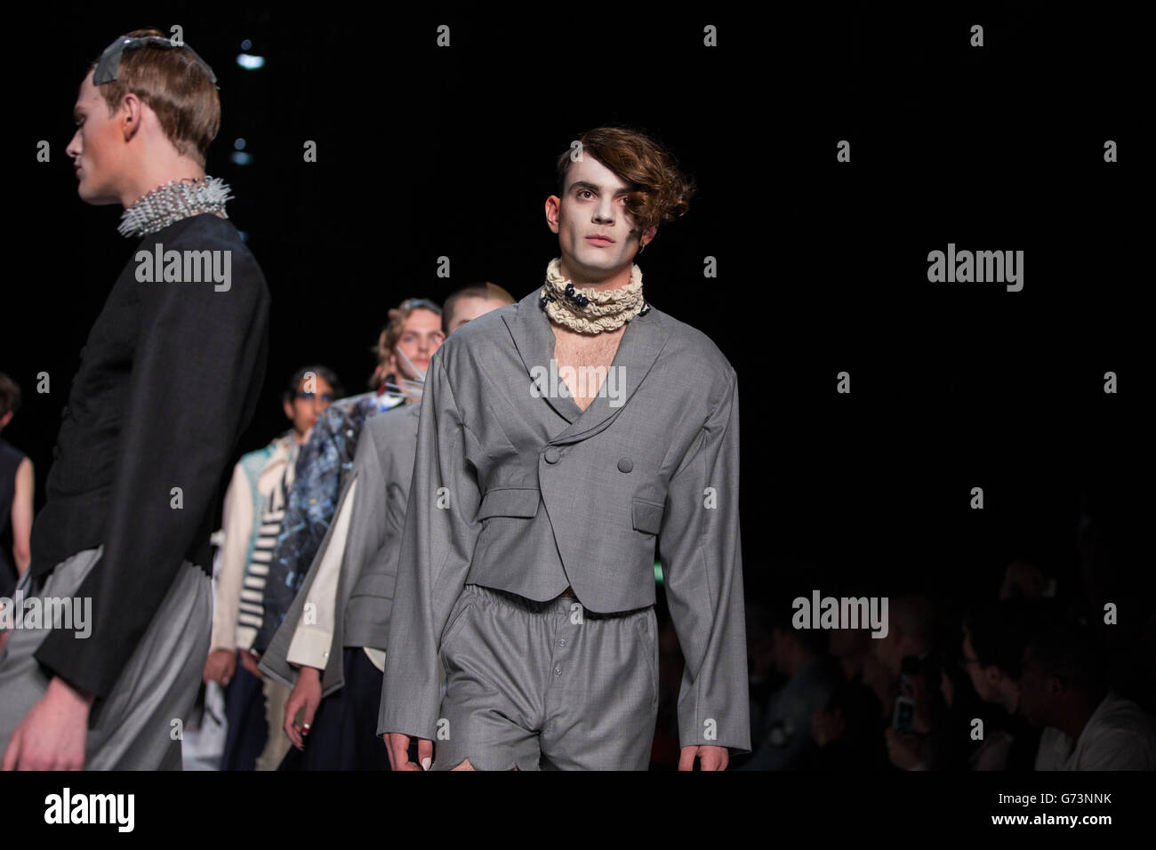 Charles jeffrey loverboy catwalk hi-res stock photography and images ...