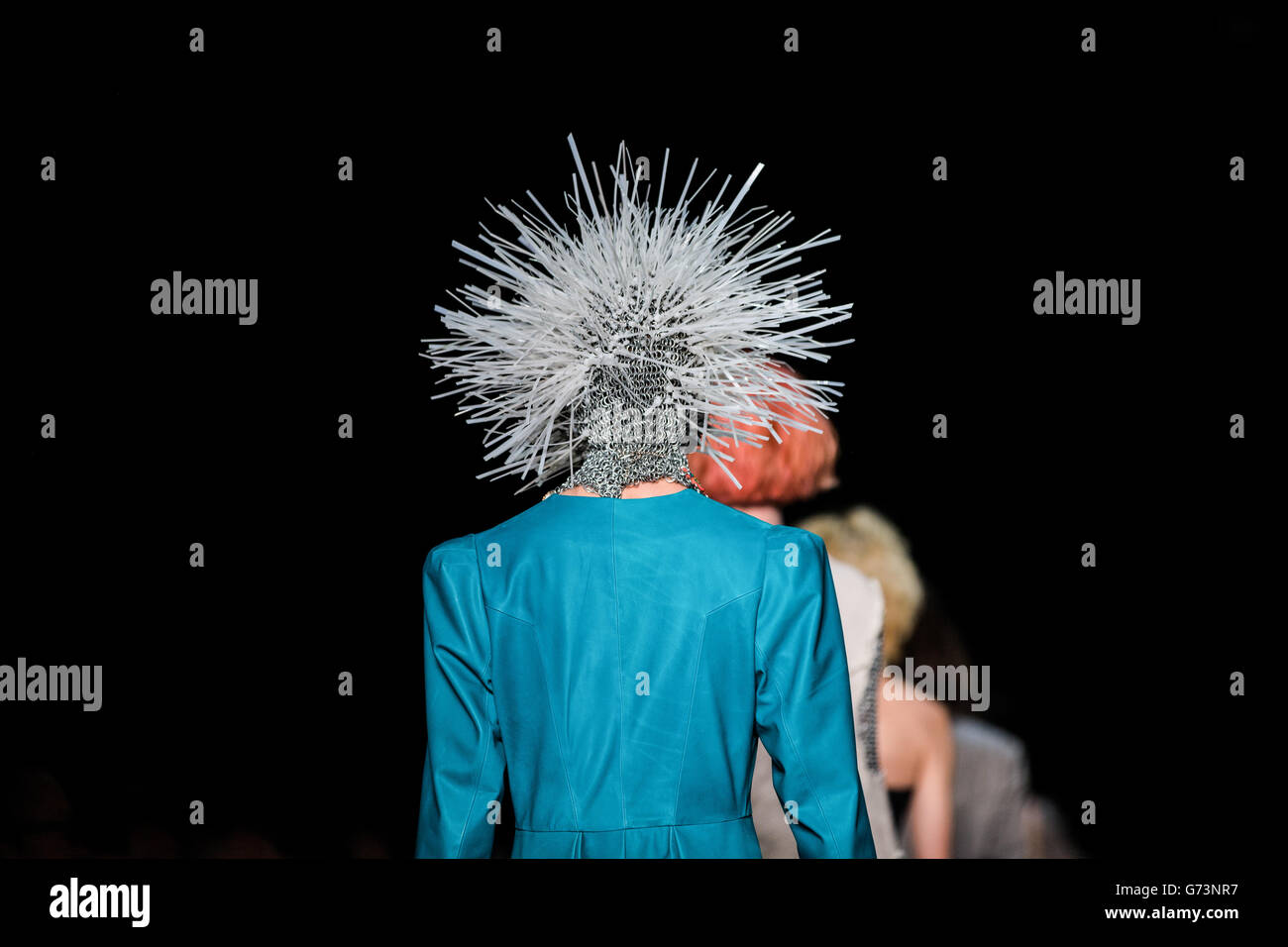 10th June 2016, London. Charles Jeffrey Loverly shows his designs as ...