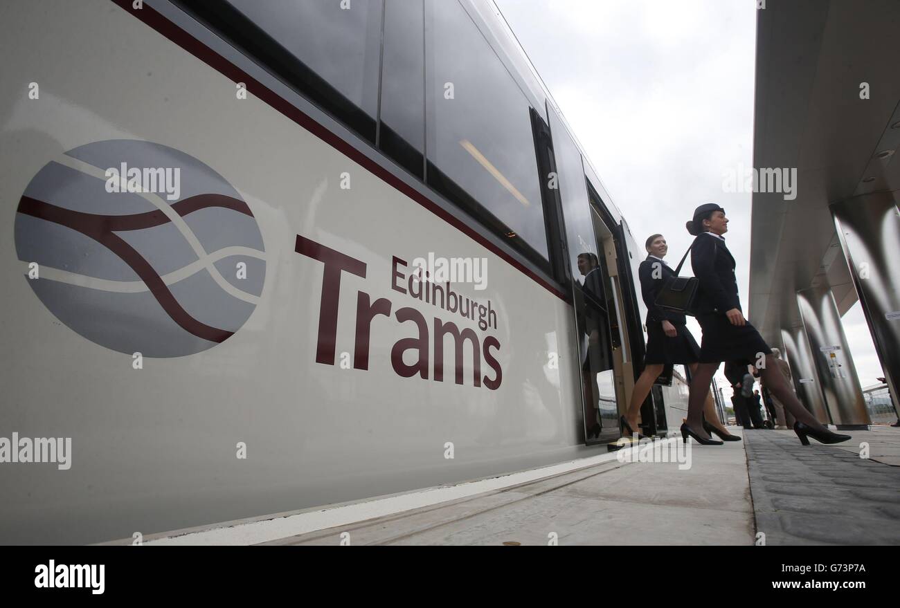 Edinburgh Trams Project High Resolution Stock Photography and Images ...