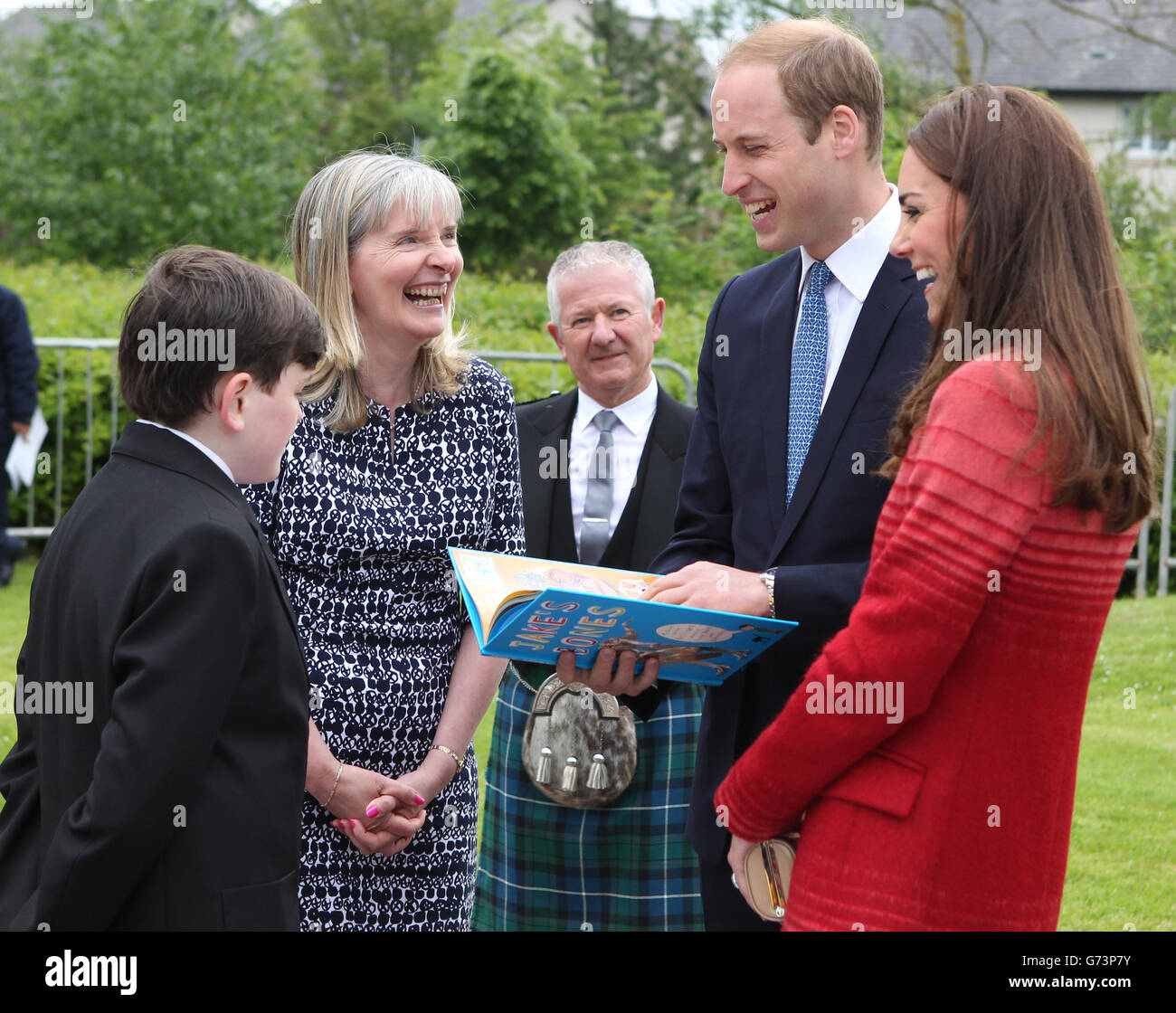 The countess of strathearn during visit to strathearn community campus ...