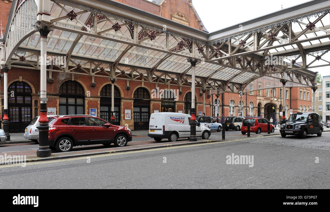A general view of Marylebone Station, central London Stock Photo - Alamy