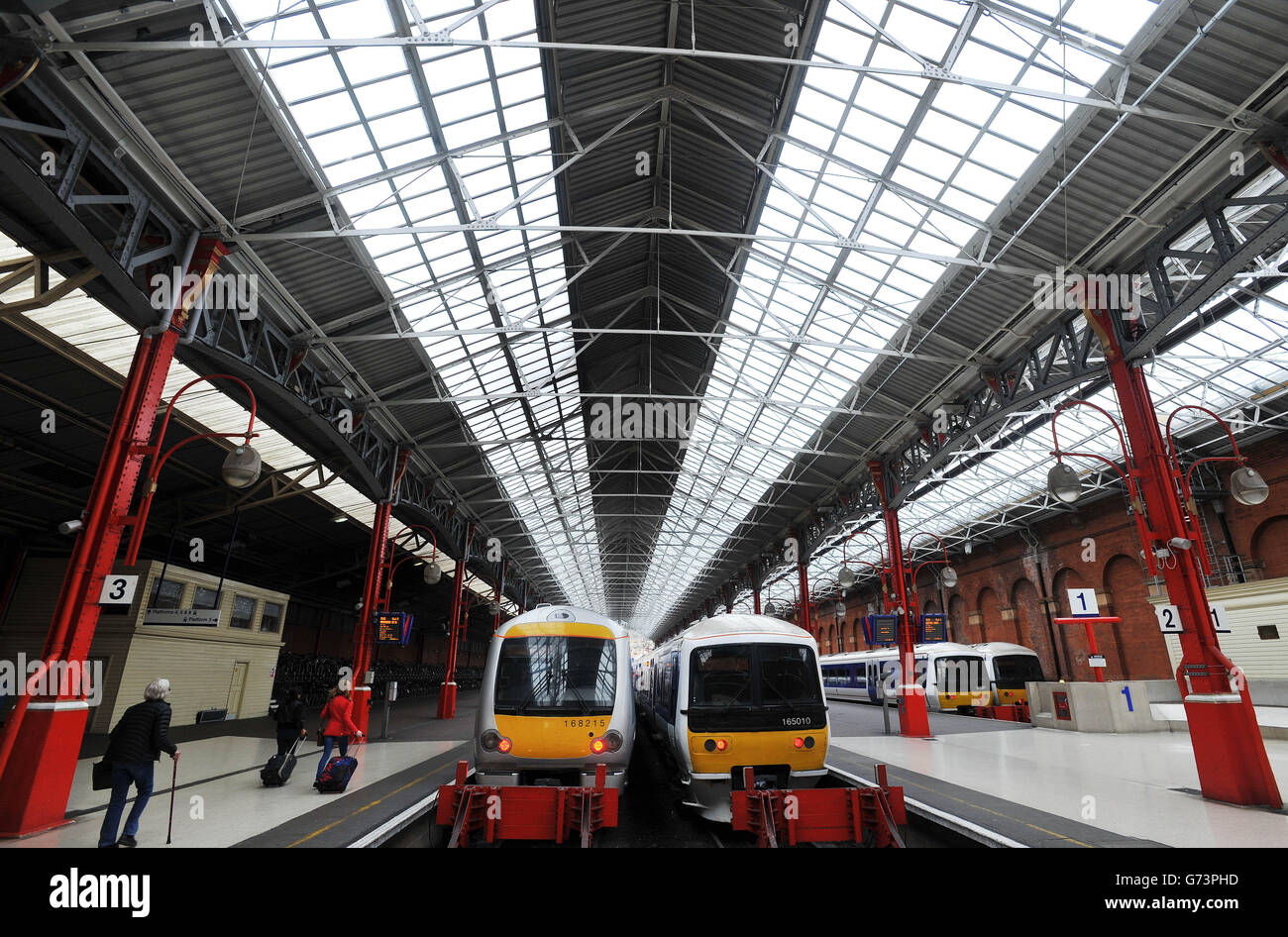 A general view of Marylebone Station, central London Stock Photo - Alamy