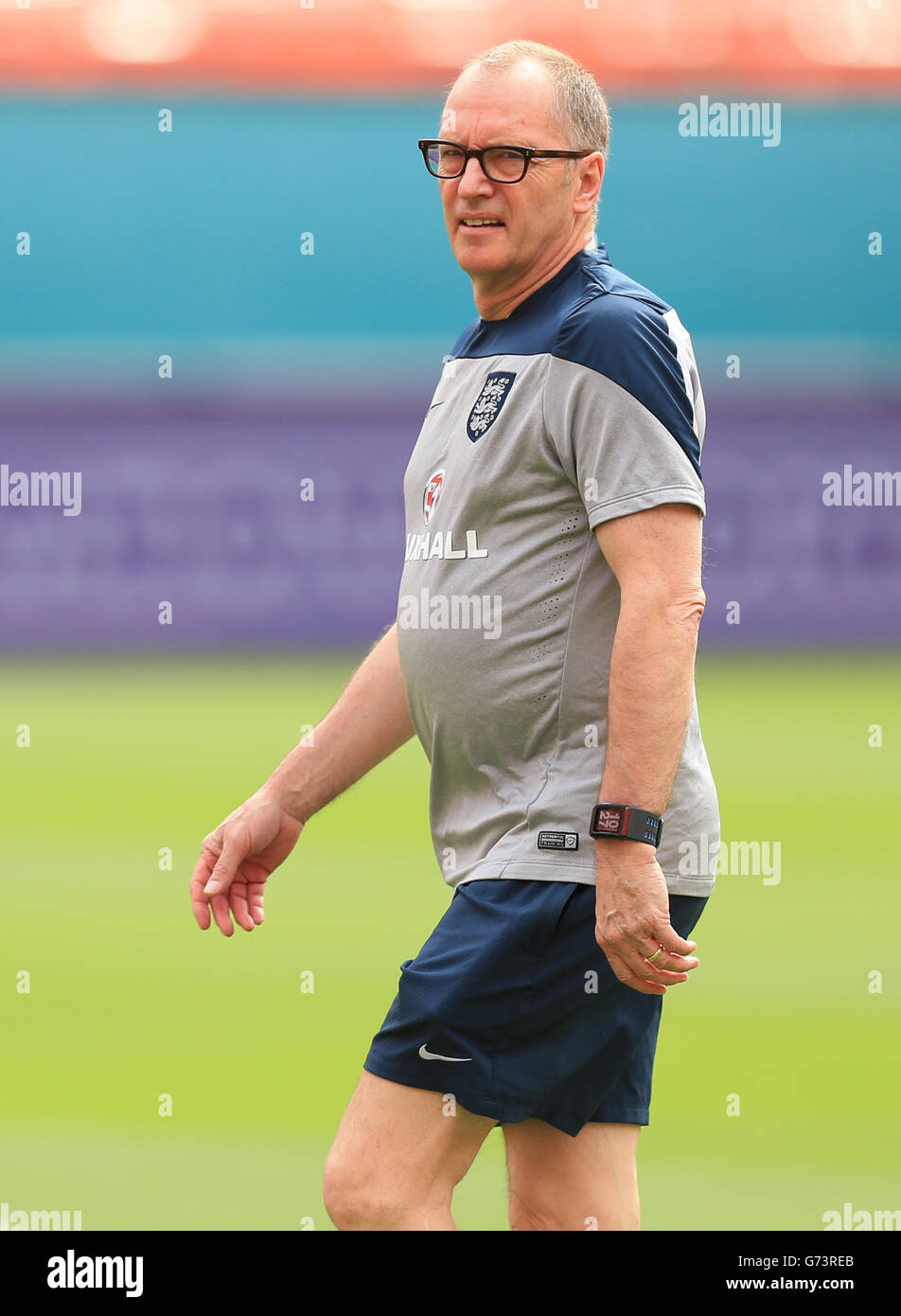 Doctor Ian Beasley during a training session at the Sun Life Stadium in ...