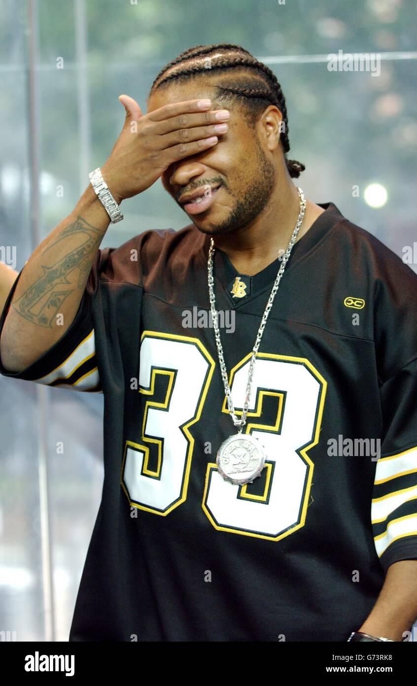 Rap artist Xzibit during his guest appearance on MTV's TRL - Total ...