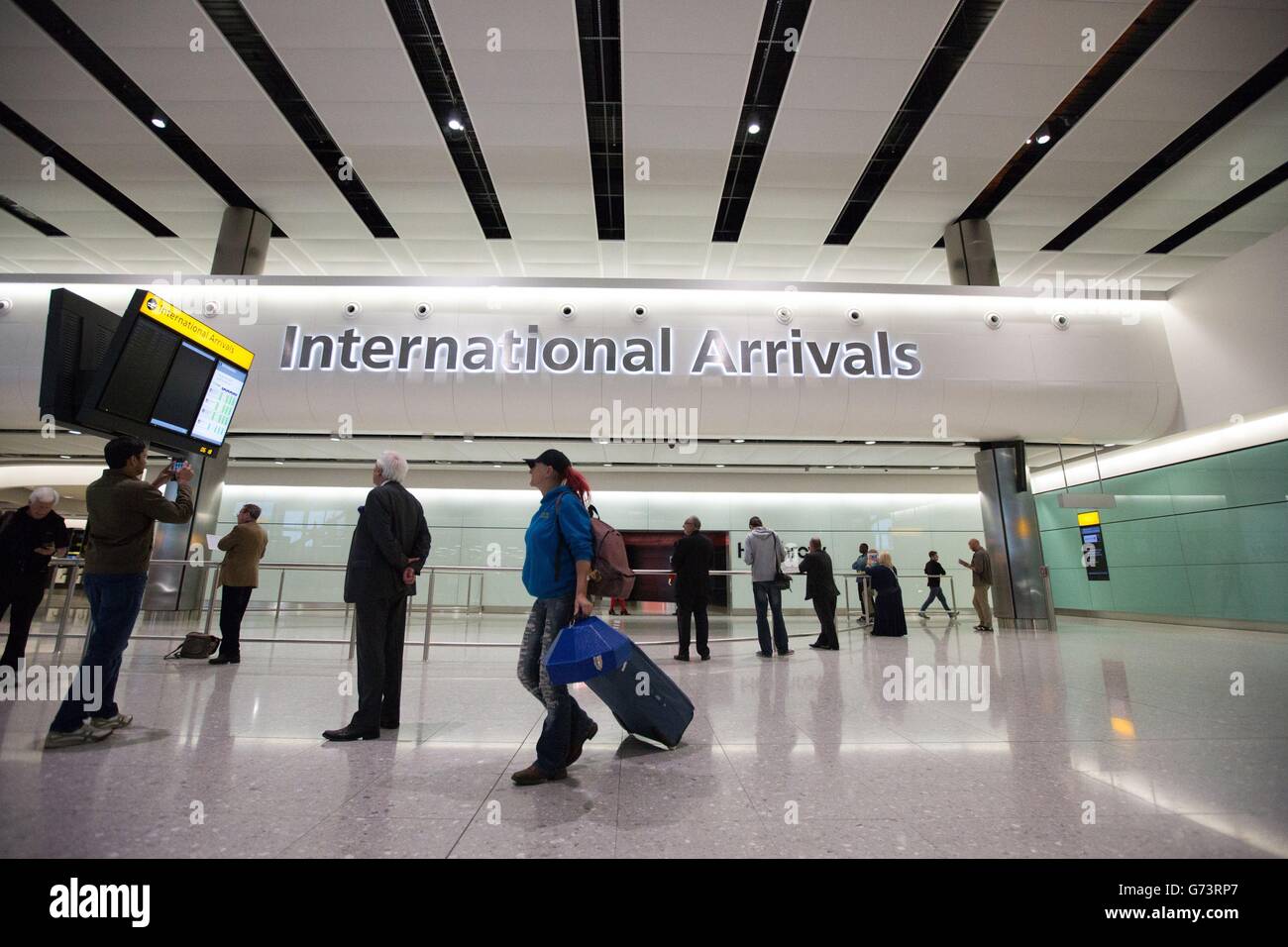 Terminal 2 opens at Heathrow airport Stock Photo - Alamy