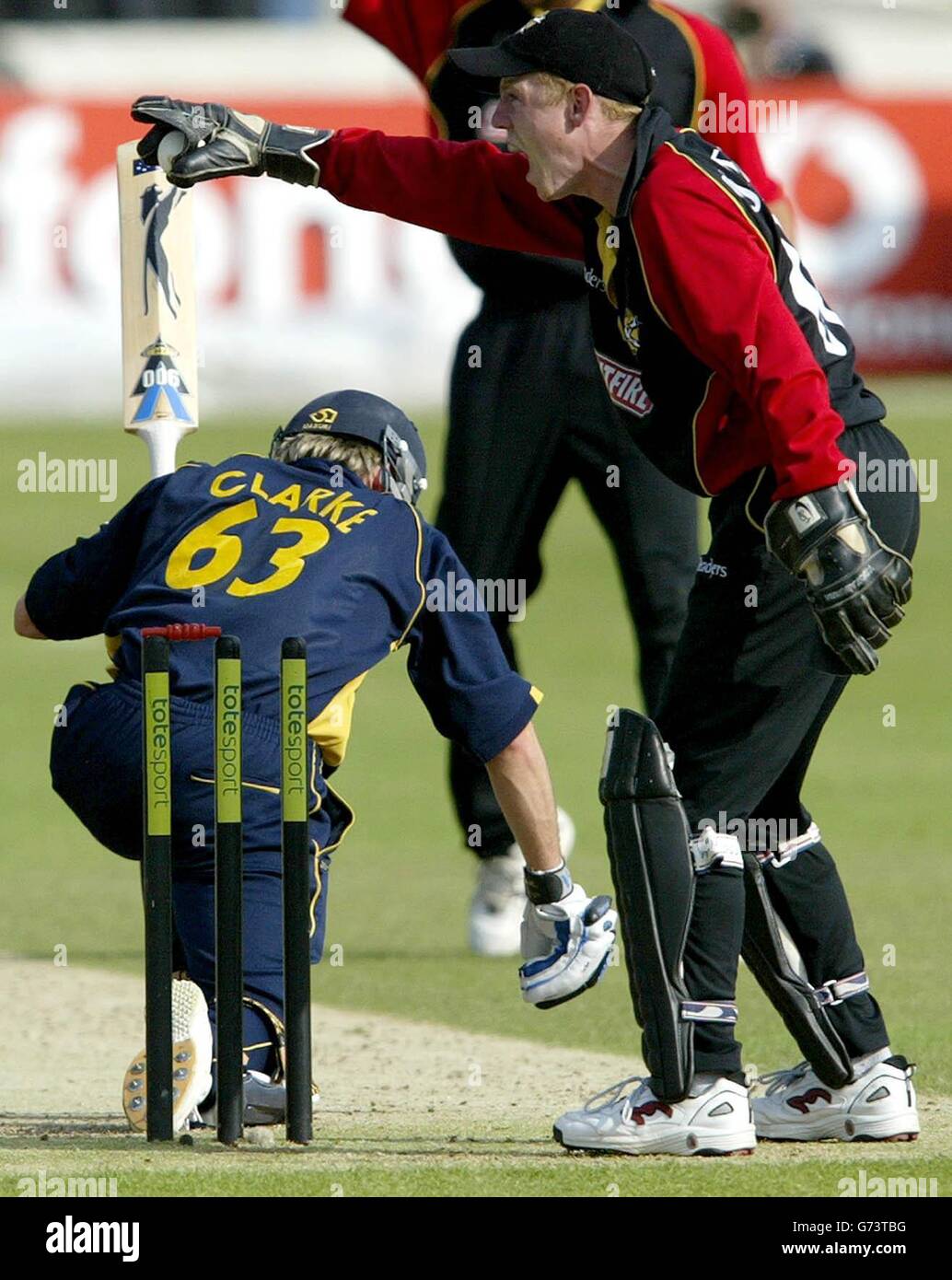 Kent Spitfires v Hampshire Hawks Stock Photo - Alamy