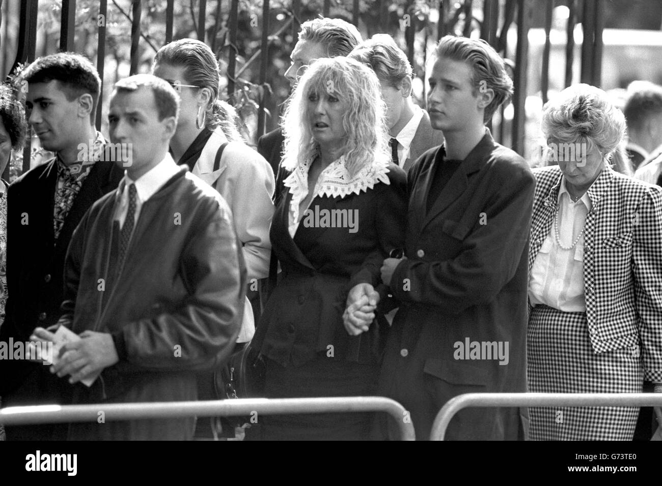 Friends and relatives of the 51 victims of the Marchioness disaster ...