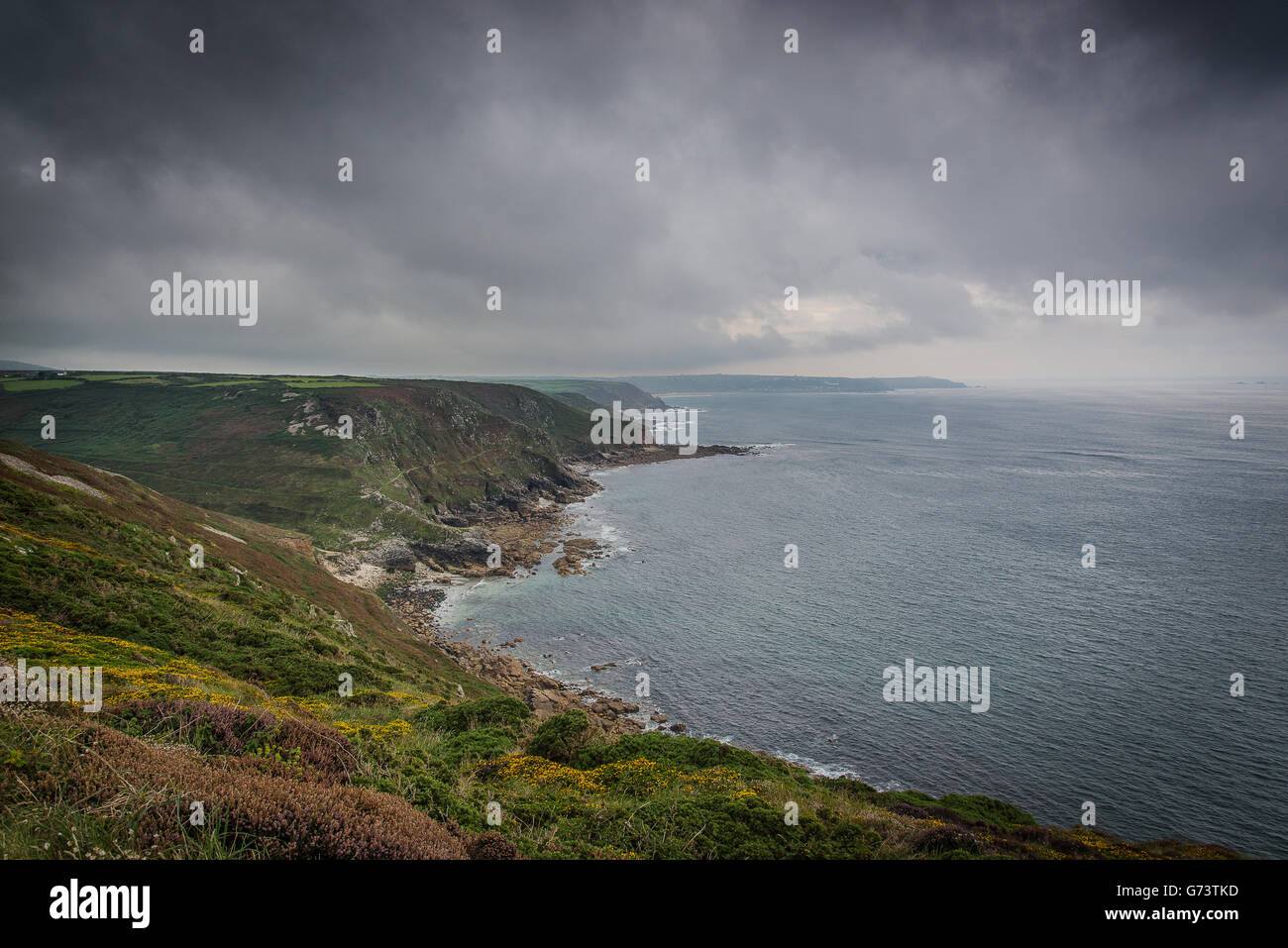 The Southwest Coast Path Stock Photo - Alamy