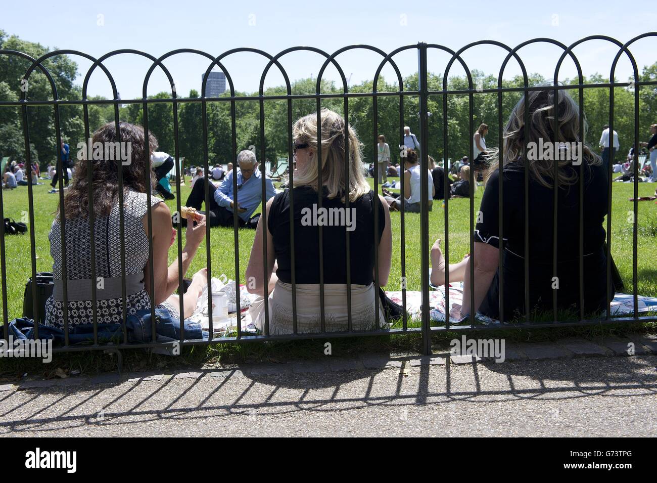 Summer weather June 6th Stock Photo - Alamy