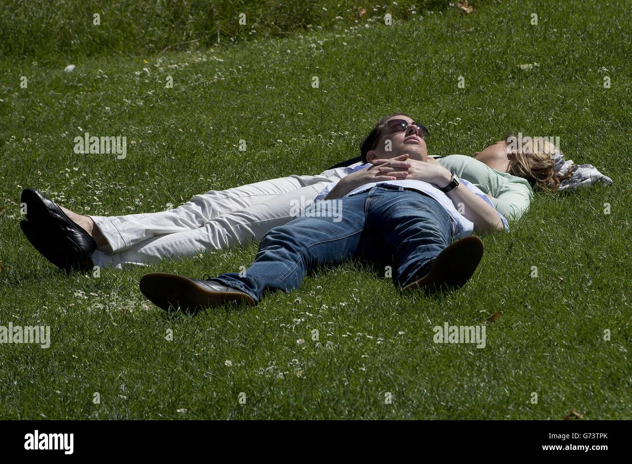 Summer weather June 6th Stock Photo - Alamy