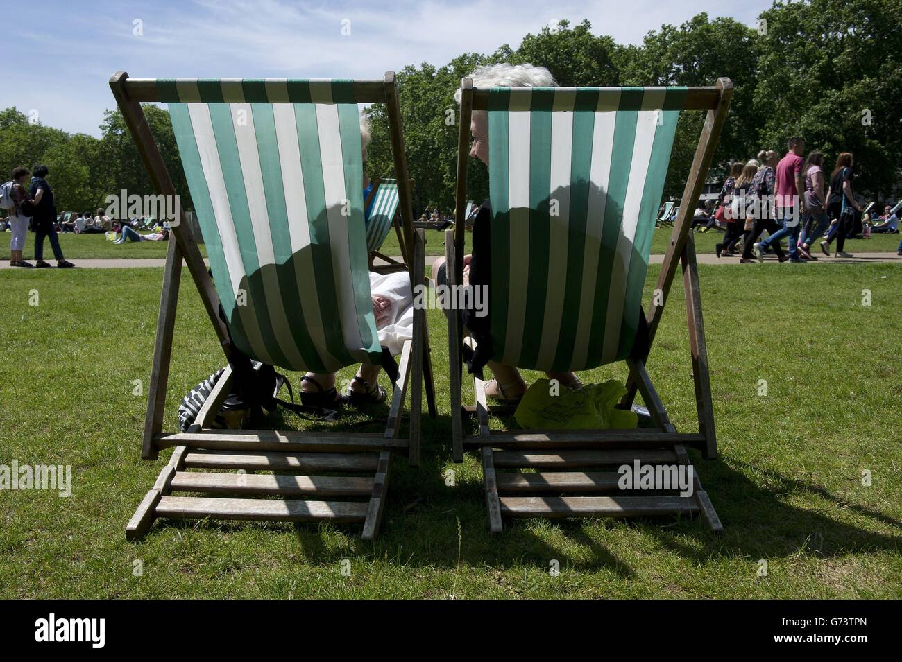 Summer weather June 6th Stock Photo - Alamy