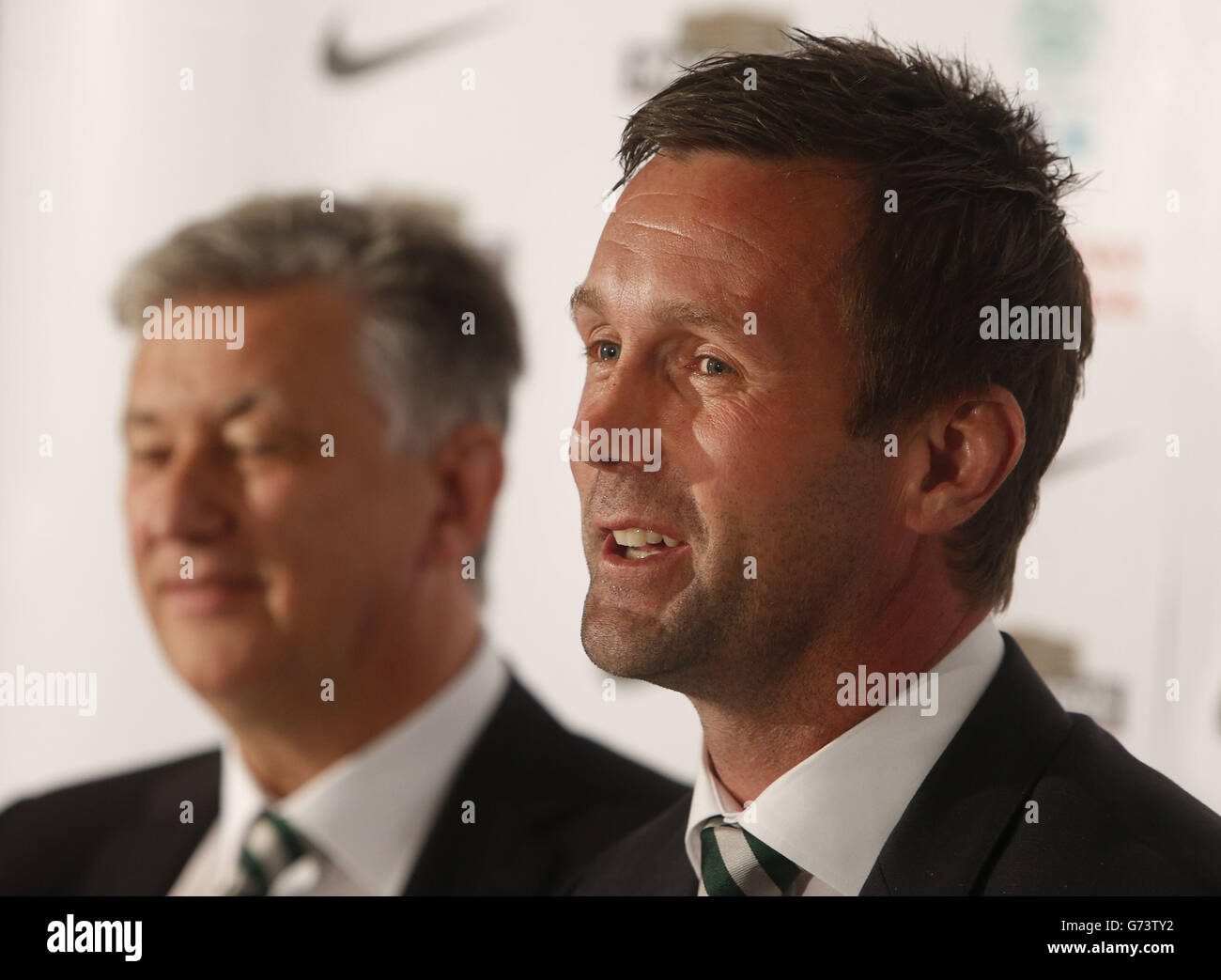 Soccer scottish premier league celtic press conference celtic park hi ...
