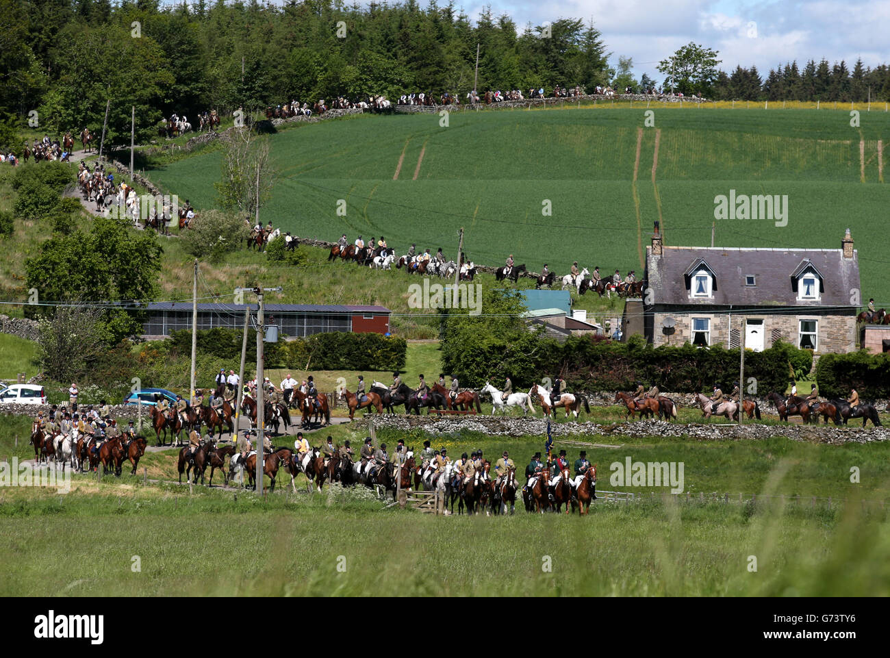 Hawick marches hi-res stock photography and images - Alamy